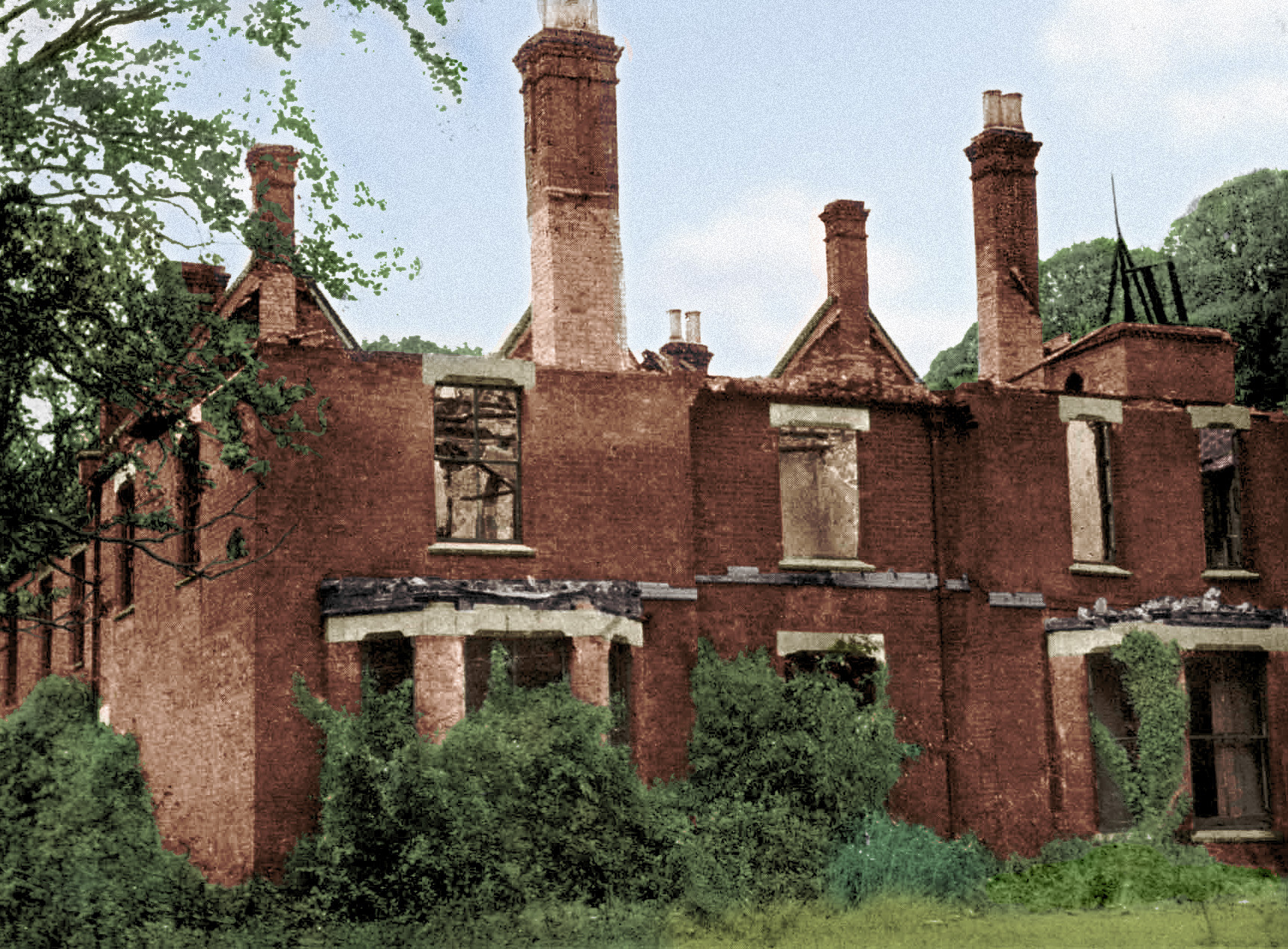 The Harry Price Website Borley Rectory In Colour Photographs
